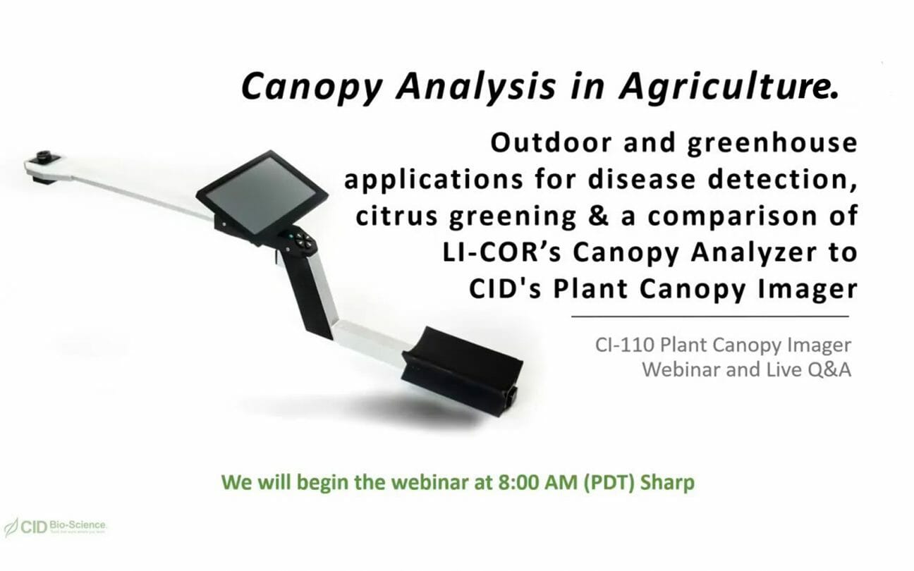 Canopy Analysis in Agriculture: Outdoor and Greenhouse Applications ...